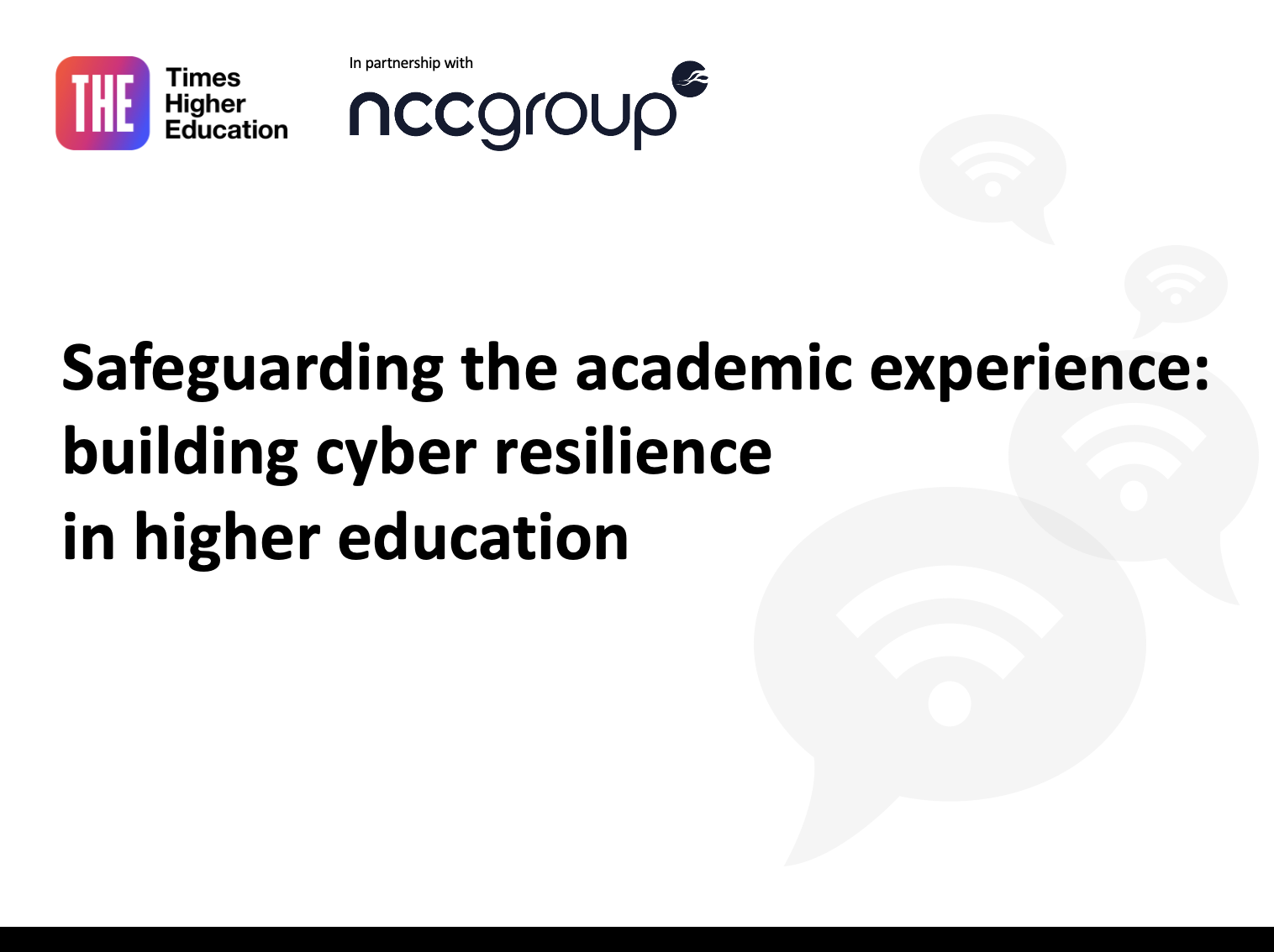 Building cyber resilience in higher education | THE Campus Learn, Share, Connect